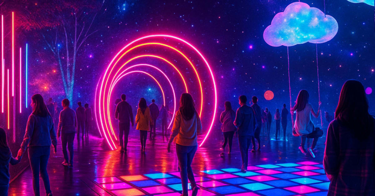 Super Neon Experience in Minneapolis – The Immersive Art